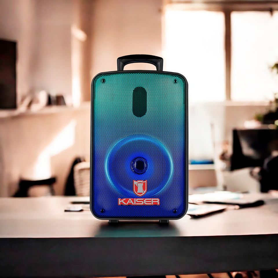 Bafle profesional 8" full flame 6,200 W PMPO – KAISER