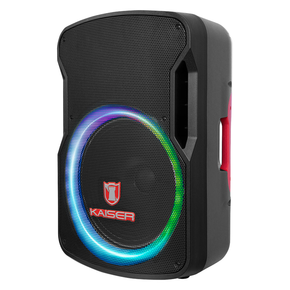 Bafle Kaiser 15 De 25 000 W Pmpo Con Micrófono Alámbrico Incluido Kaiser
